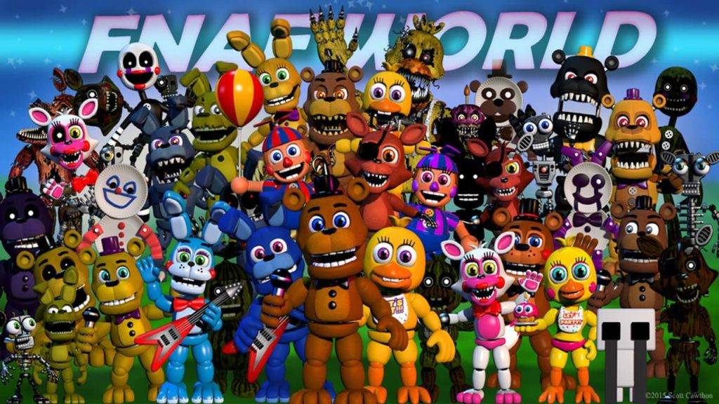 Como chegar aos diversos finais de FNAF World